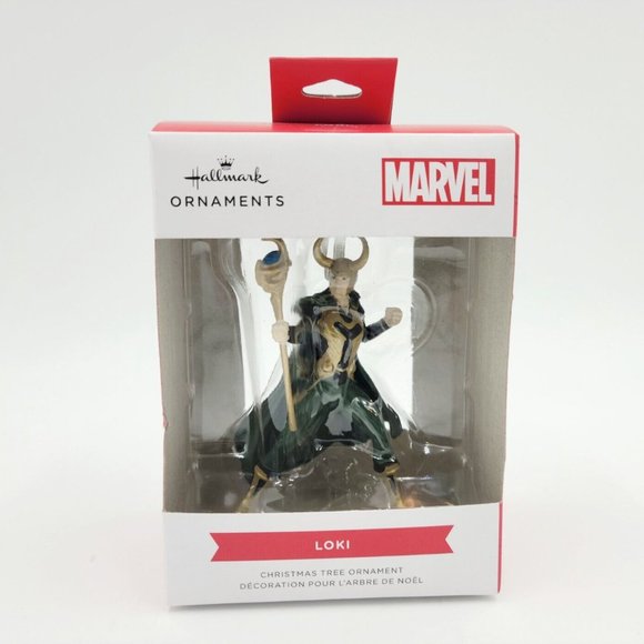 Holiday | Hallmark 221 Disney Marvel Avengers Loki 35 Boxed Christmas ...